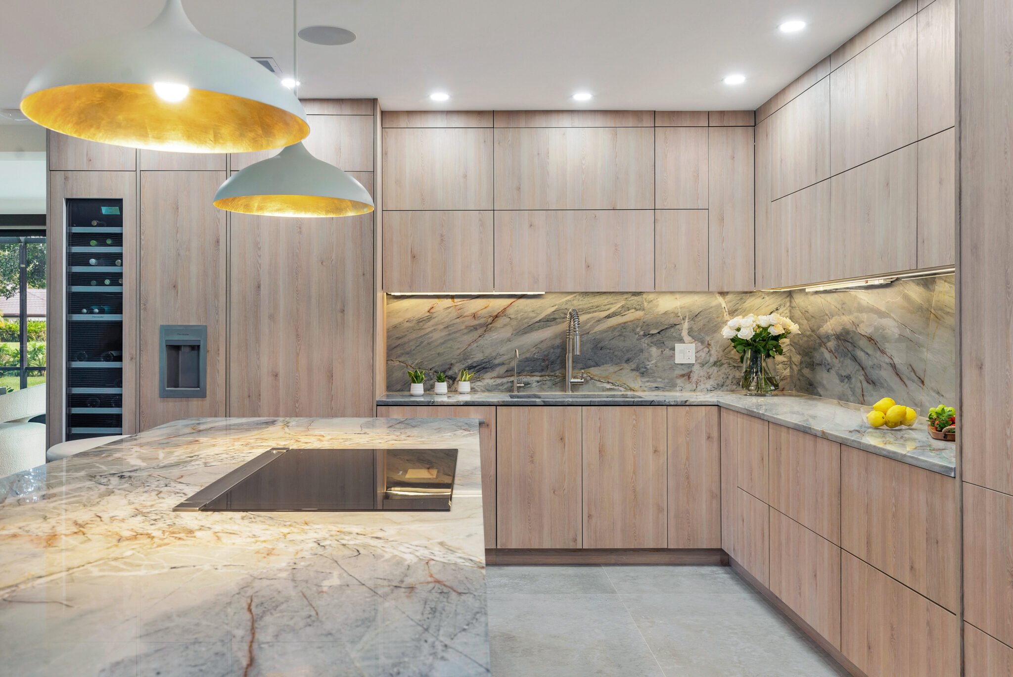 IJen Blue Quartzite Kitchen