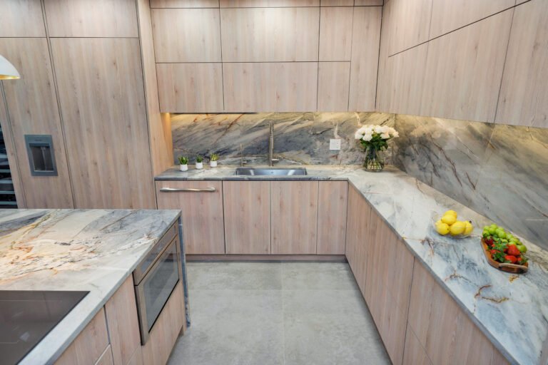 IJen Blue Quartzite Kitchen