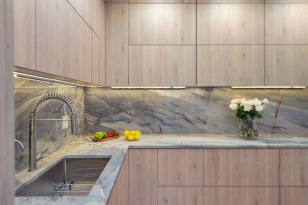 IJen Blue Quartzite Kitchen