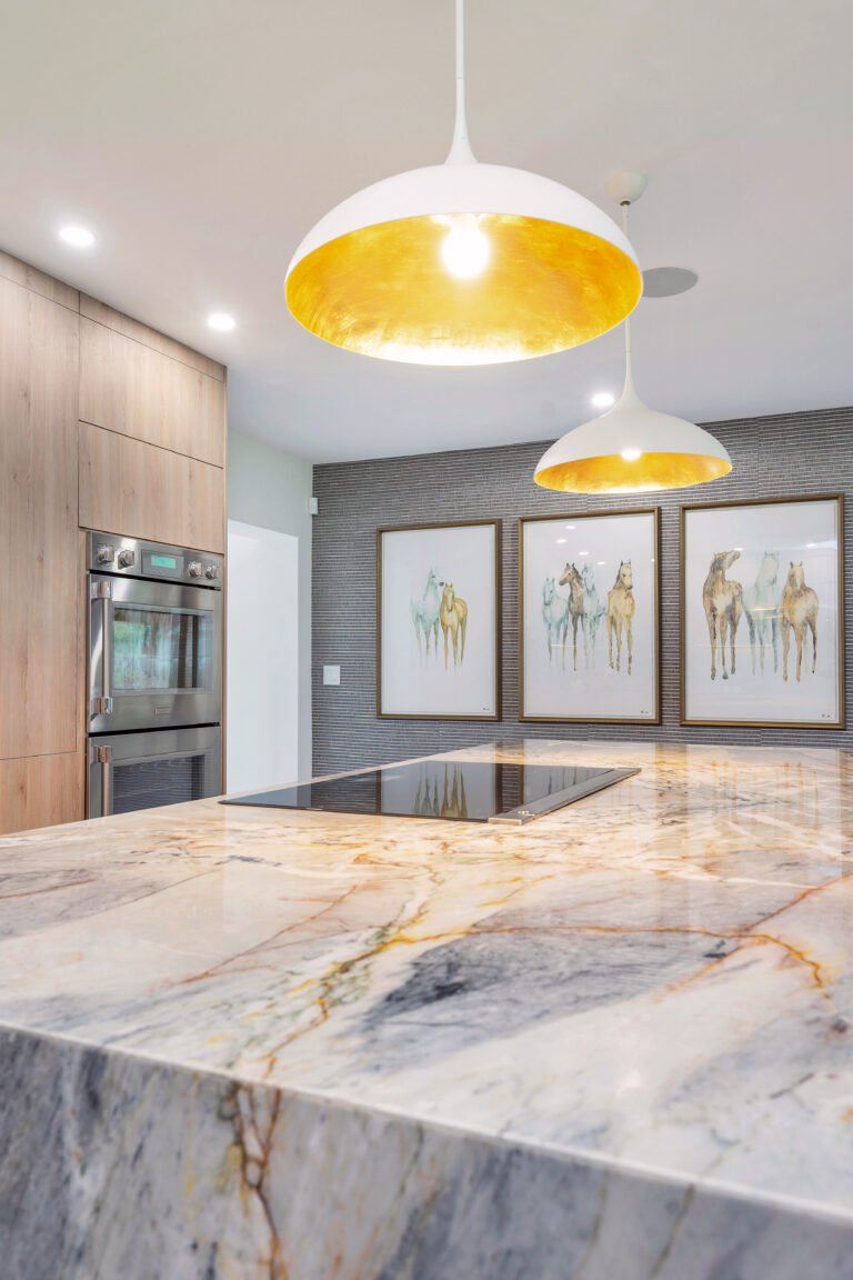 IJen Blue Quartzite Kitchen